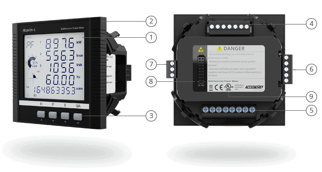 Multifunction Power & Energy Meter - Acuvim L Series | Accuenergy